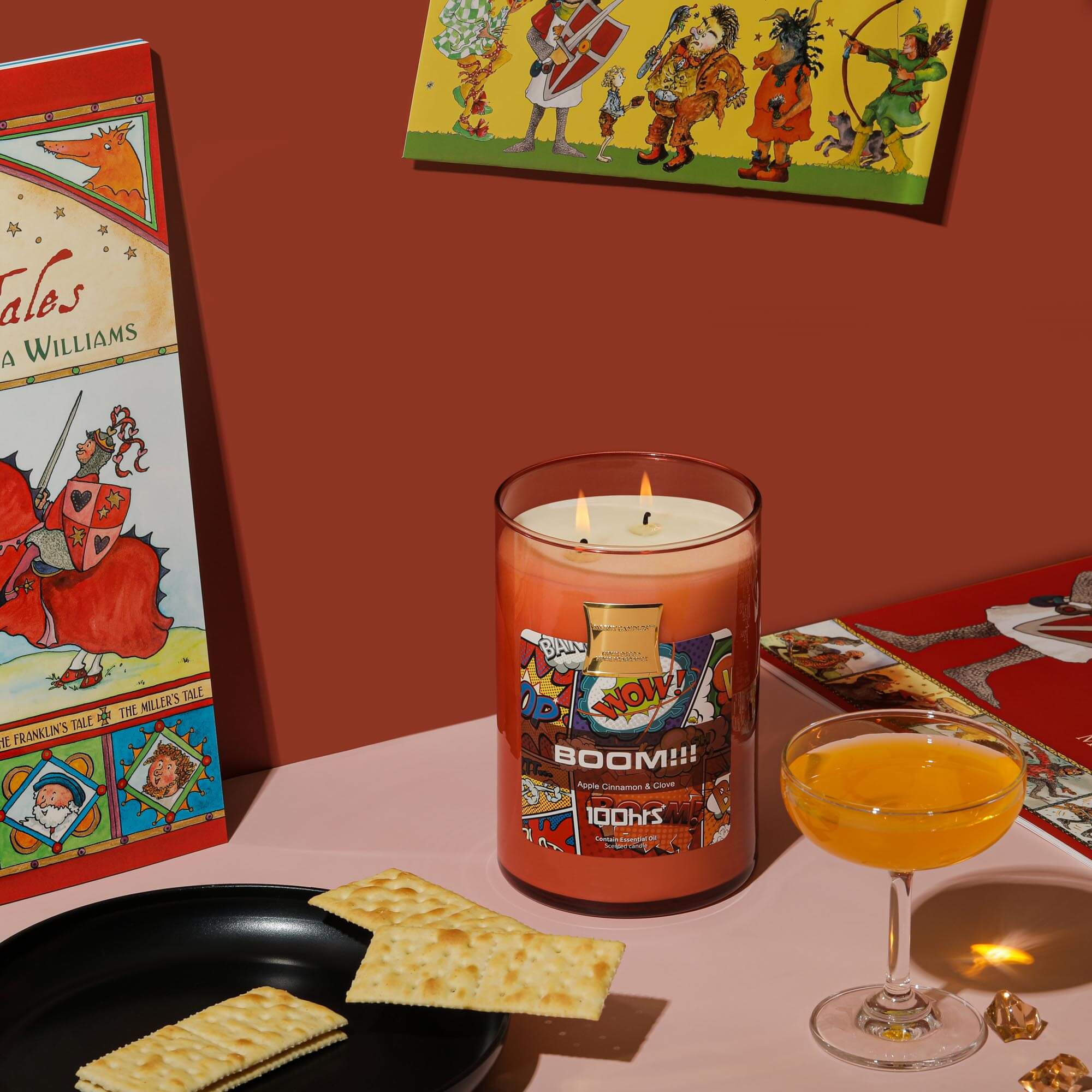 BOOM!!! |100HRS Highly Scented Candle - 26.5oz Longest Burning Time, 2 ...