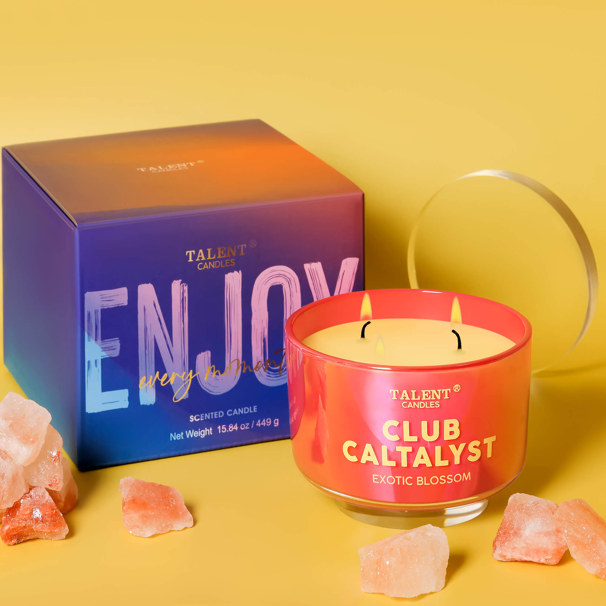 EXOTIC BLOSSOM | TALENT CANDLES Scented Candles for Home - Natural Soy ...