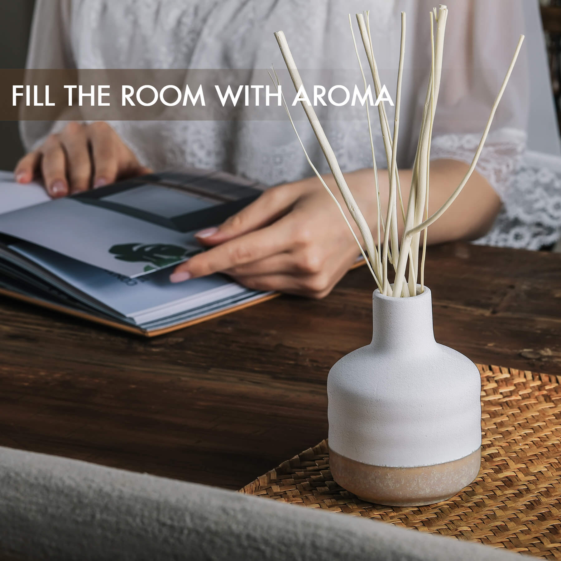 White Musk Fragrance Decorative Aromatherapy Diffuser